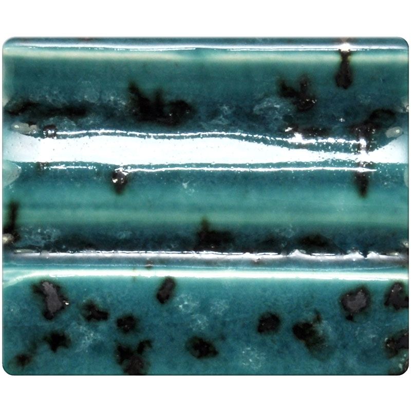 Spectrum Low Stone Glaze: Speckled Turquoise 934 – Hot Clay