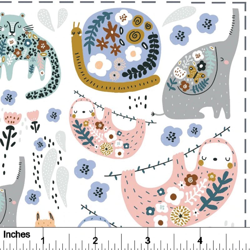 Animals Floral Overglaze Decal Sheet – Hot Clay